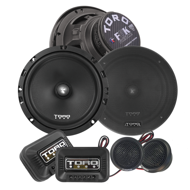 Toro Fierce Series Car Audio Speaker | 6.5 Component Car Speakers ...