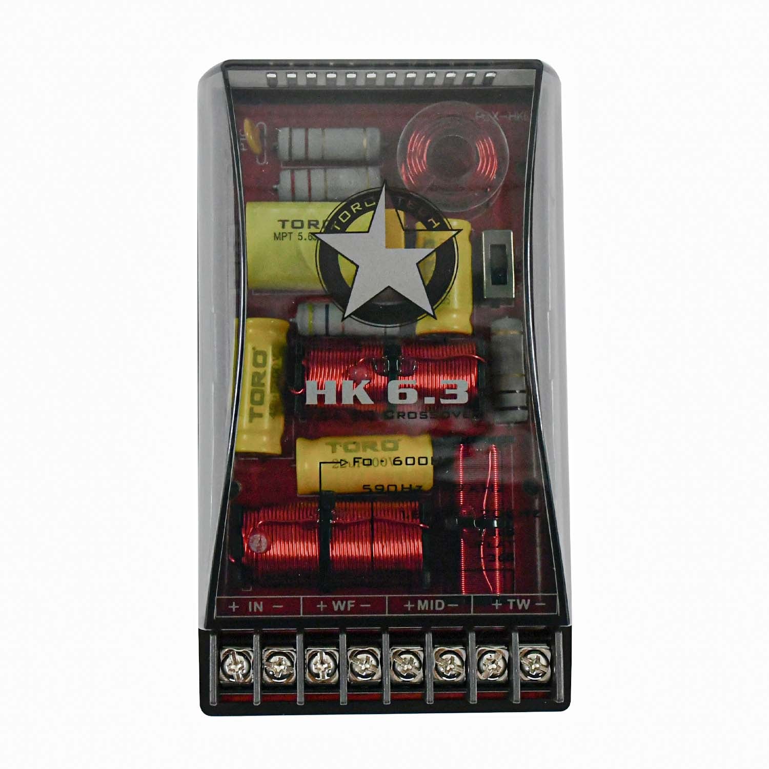 HK63 Car Speakers | 6.5 Inch 3-Way Component Car Speaker Set - 360 Watt ...