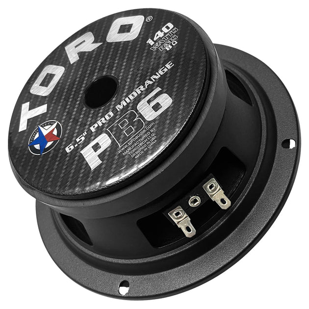 Two PB6 + Two PM6 | 6.5" 8 Ohm Mid-Bass / Mid-Range Pro Audio Componen ...