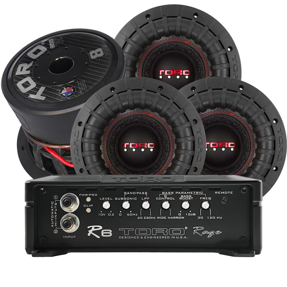 Car Bass Packages | Subwoofer and Amplifier Bass Packages | Toro Tech ...