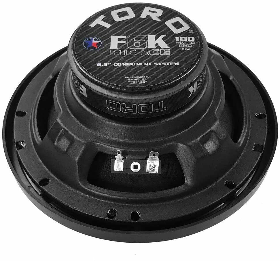 Toro Fierce Series Car Audio Speaker | 6.5 Component Car Speakers ...