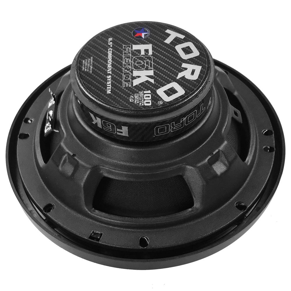 Toro Fierce Series Car Audio Speaker | 6.5 Component Car Speakers ...