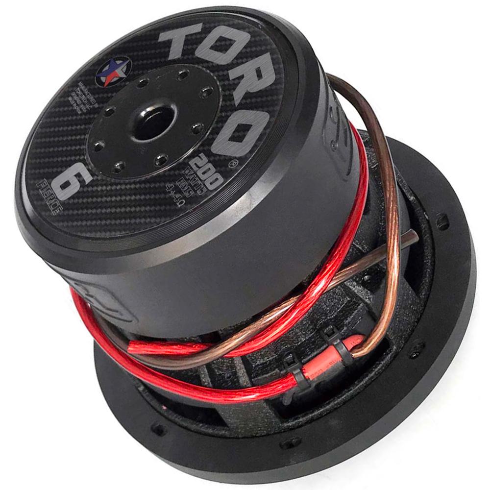 FIERCE 6 Inch Subwoofer | 6.5 Inch Car Subwoofers | 200 Watts RMS ...