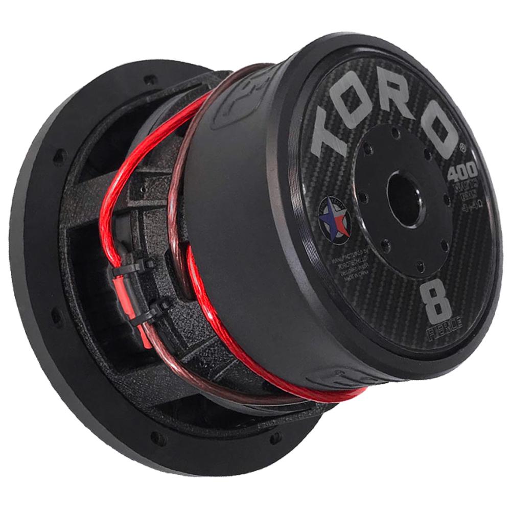 Toro Audio Fierce 8 Inch Car Subwoofer | 8 Inch Subwoofer | 400 Watts ...
