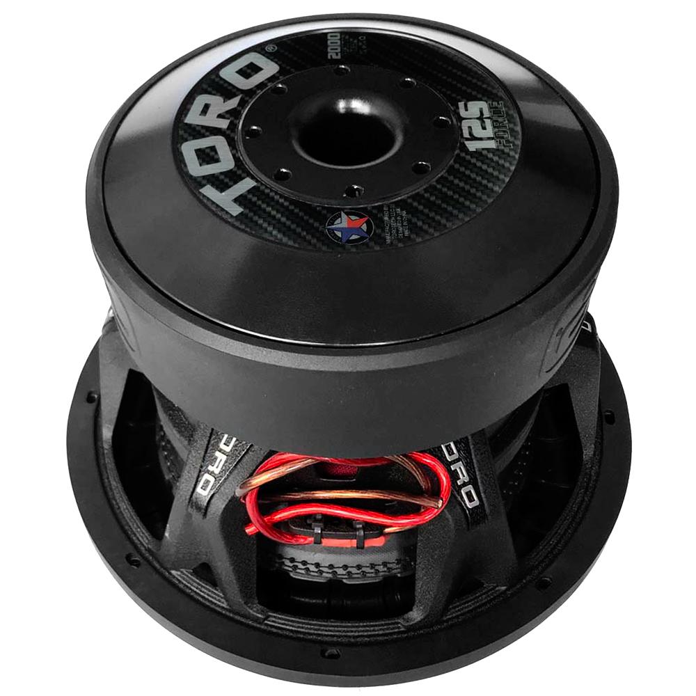Toro Audio FORCE 12S Car Subwoofer | 12 Inch Subwoofer | 2000 Watts RMS ...
