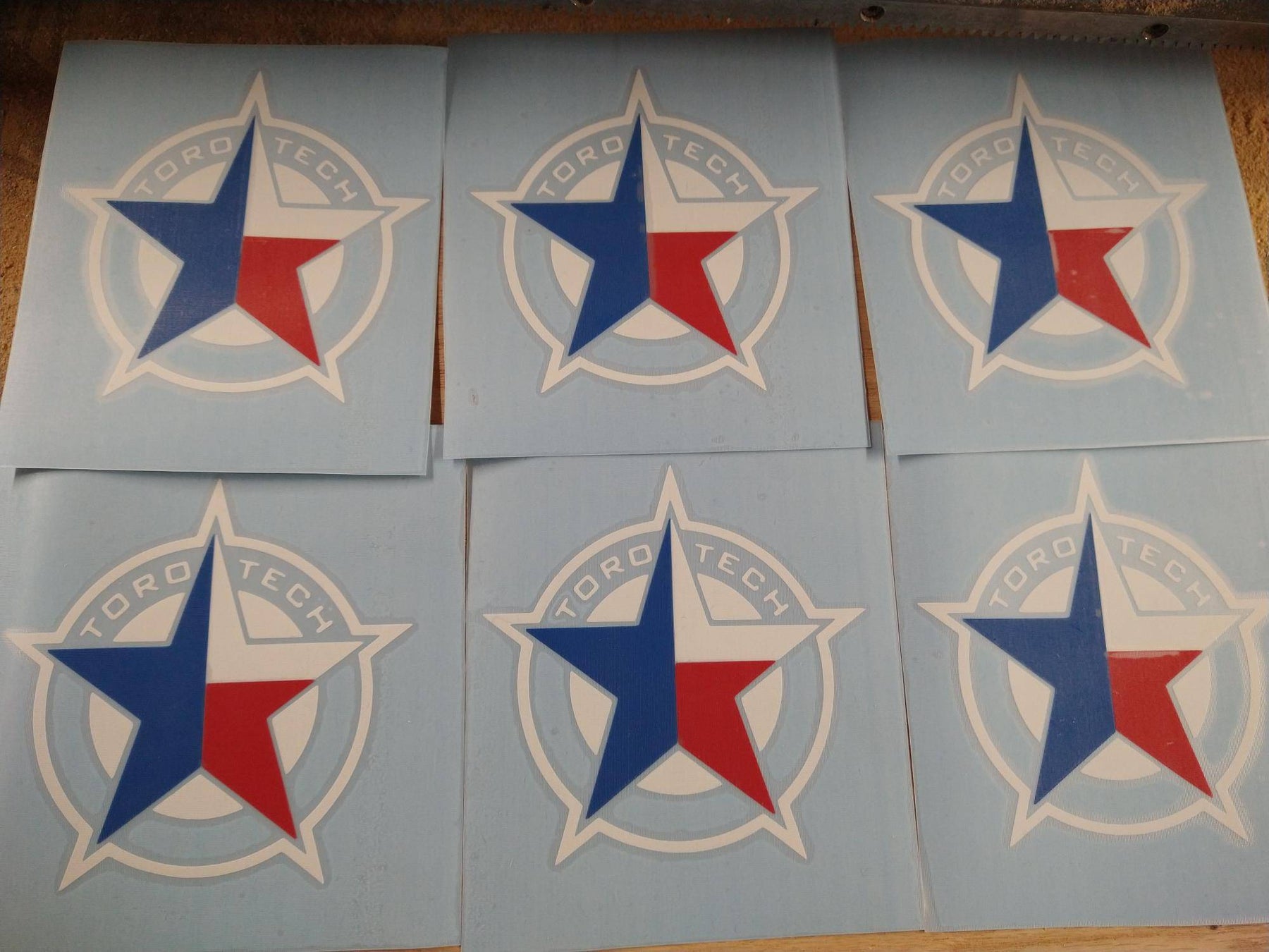 TORO TECH 5" x 5" Decals – TORO AUDIO