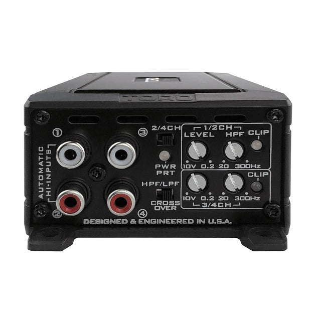 MRx4 | 80 Watts x 4 RMS @ 4Ω / 130 Watts x 4 RMS @ 2 Ohm Micro Sized M ...