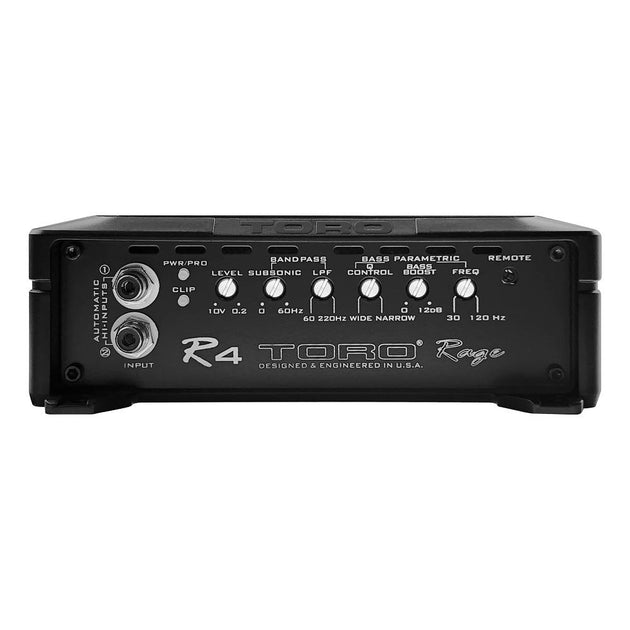 TORO AUDIO R4 | 2800 Watt MAX - 1 Ohm Stable Monoblock Car Amplifier