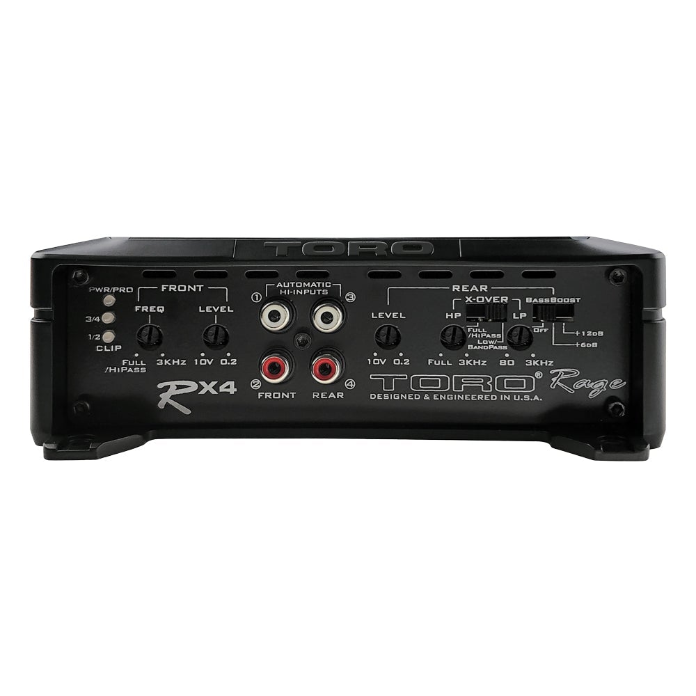 Pair of F6 + F6K - 6.5" Coaxial & Component Speakers + RX4 Amplifier ...